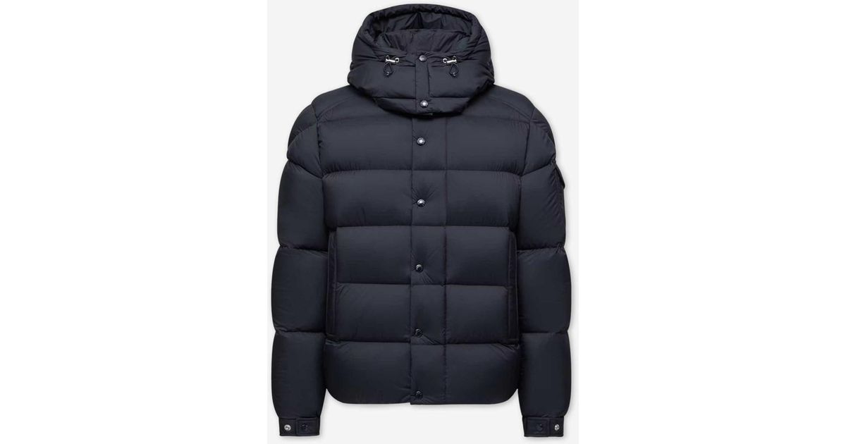 Moncler Short Puffer Maya in Blue for Men | Lyst UK