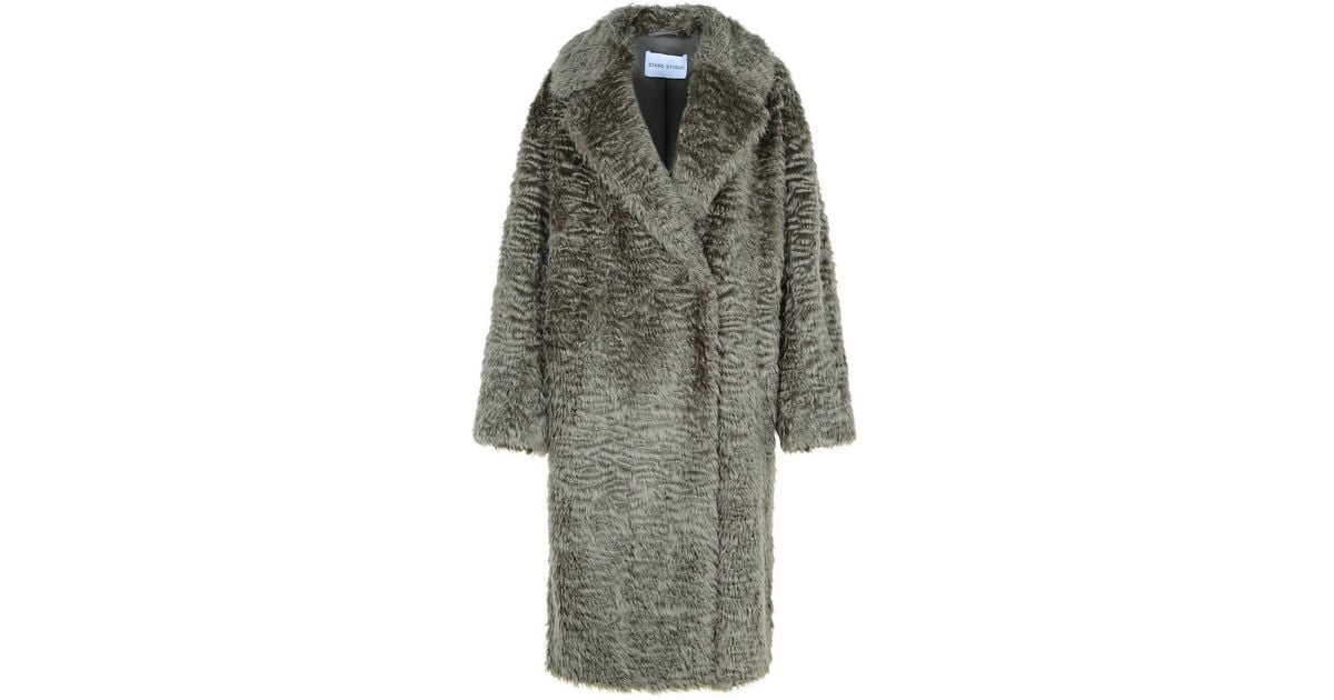 Stand Studio Coats in Grey | Lyst UK