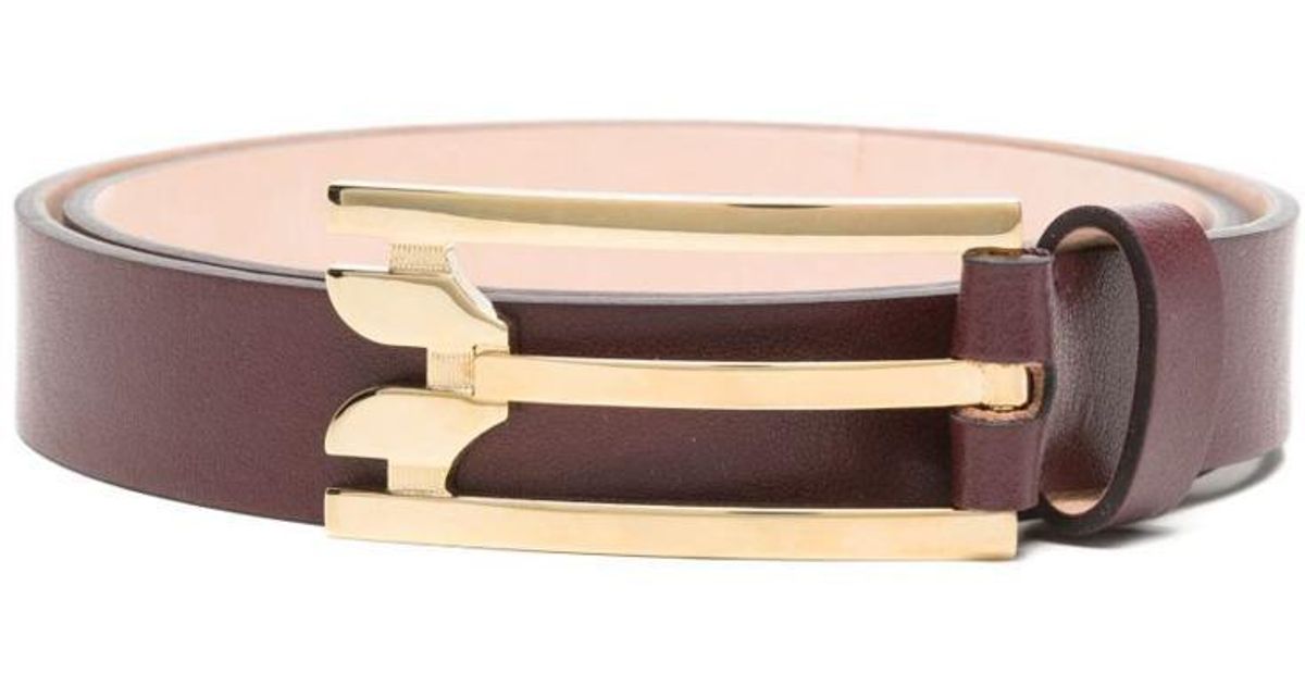 Victoria Beckham Dorian Belt in Pink | Lyst UK