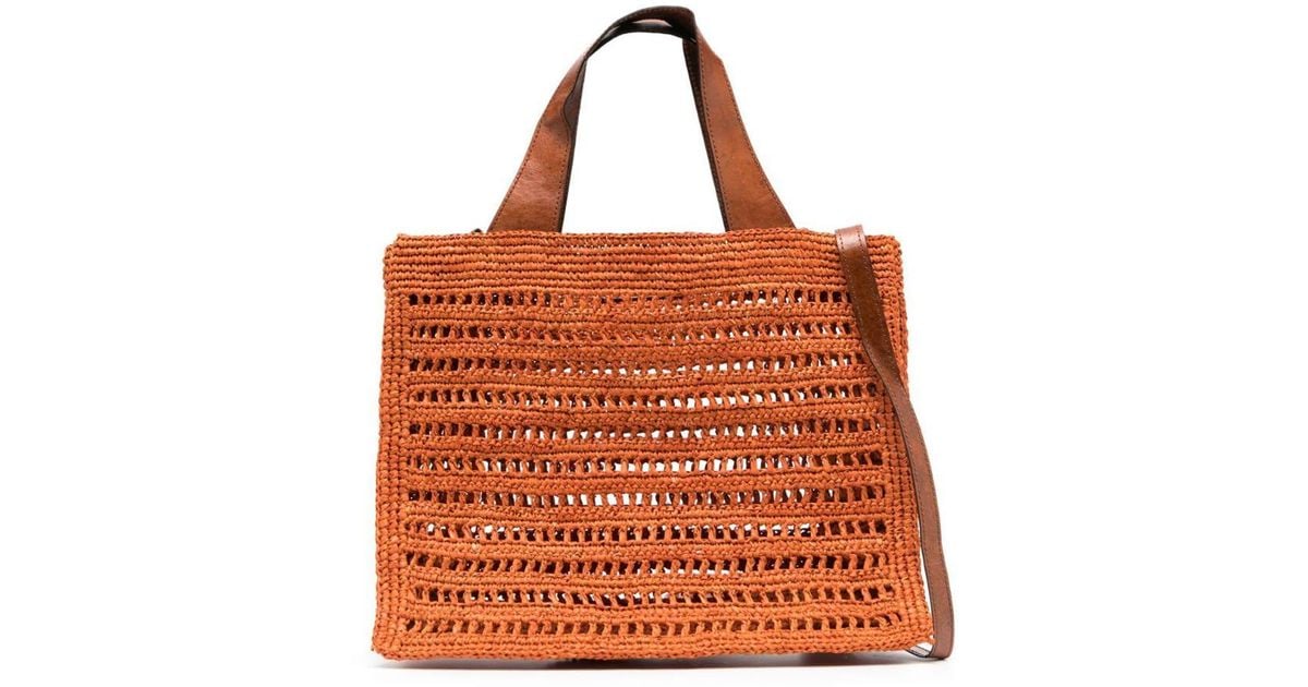 IBELIV Nosy Tote Bag Bags in Orange | Lyst