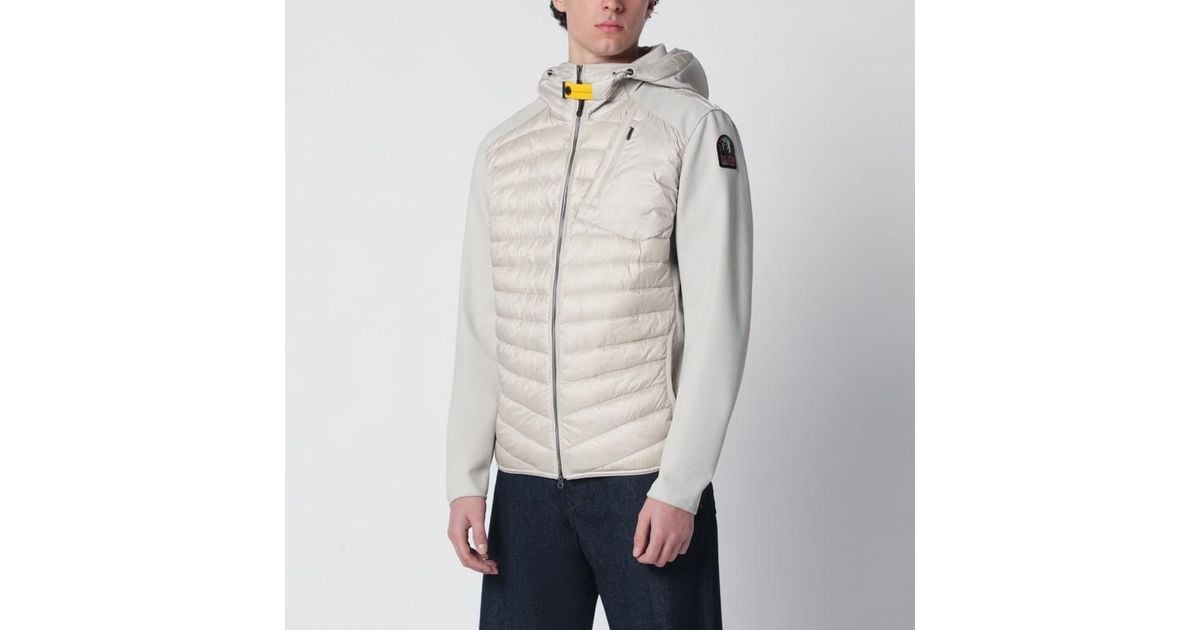 Parajumpers Pelican-Colored Nolan Jacket in Grey for Men | Lyst UK