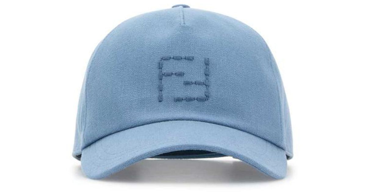 Fendi Hats in Blue for Men | Lyst