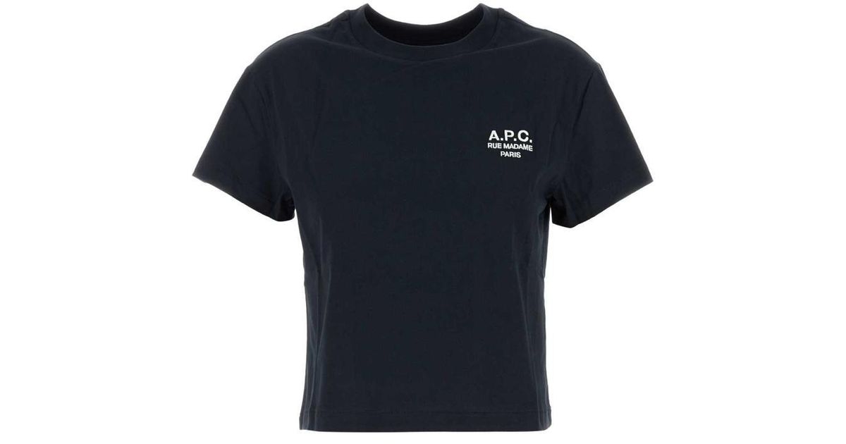 A.P.C. T-Shirt in Blue | Lyst UK