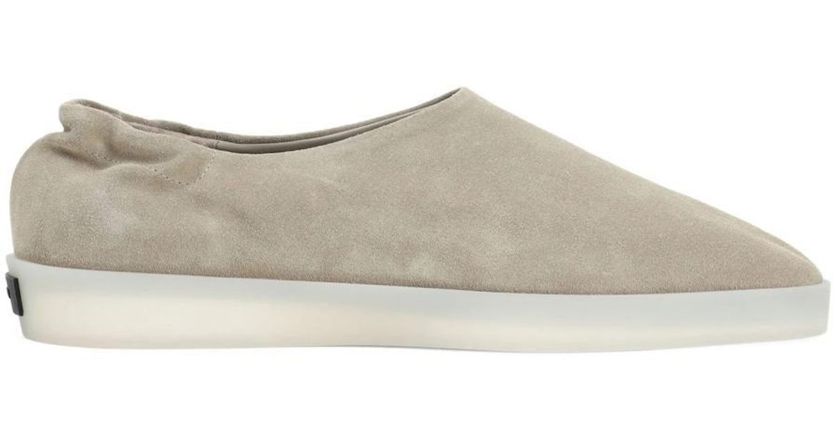 Fear Of God Suede Mule Shoes in Grey for Men | Lyst UK
