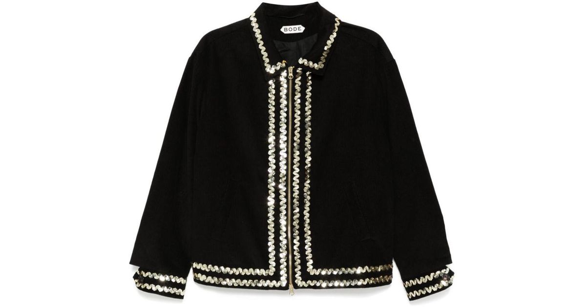 Bode Jacket in Black for Men | Lyst