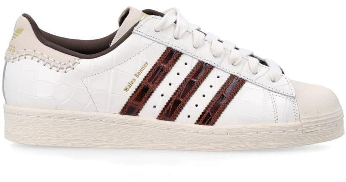 adidas Originals Superstar Croc Leather Sneakers | Lyst UK
