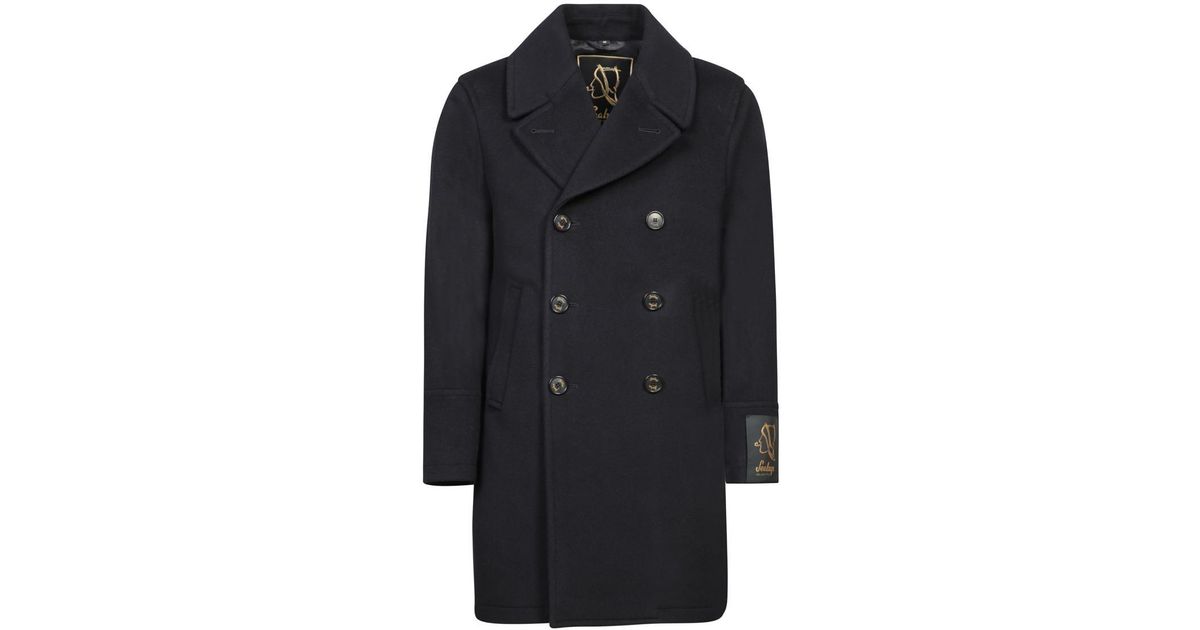 Sealup Three-Quarter Coats in Blue for Men | Lyst