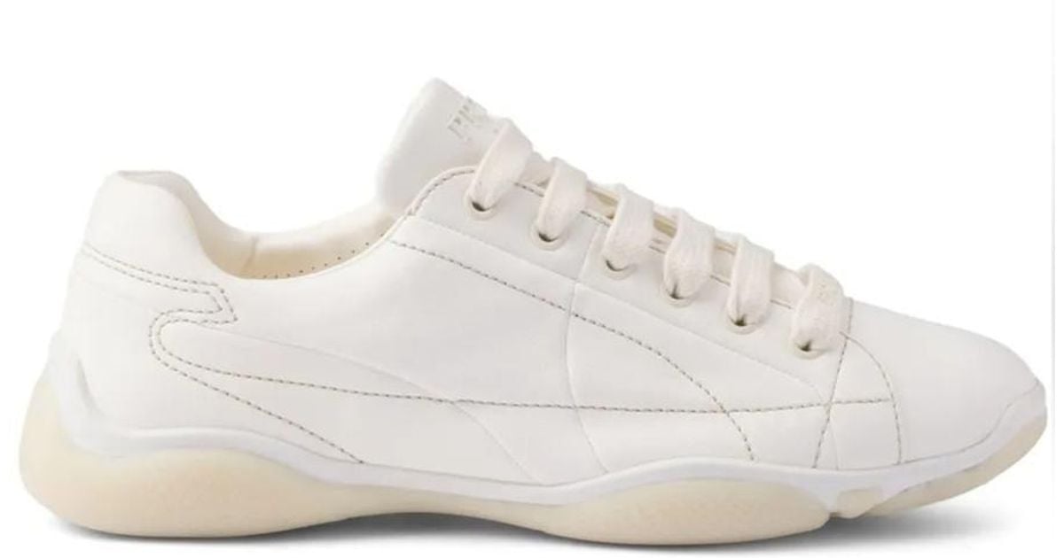 Prada Spin Shoes in White | Lyst
