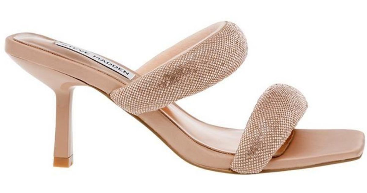 Steve Madden High Heel Sandals in White | Lyst