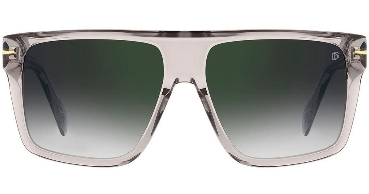 David Beckham Sunglasses in Green for Men | Lyst UK