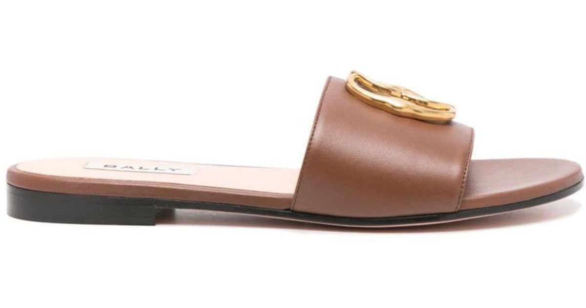 Bally Sandals in Brown | Lyst