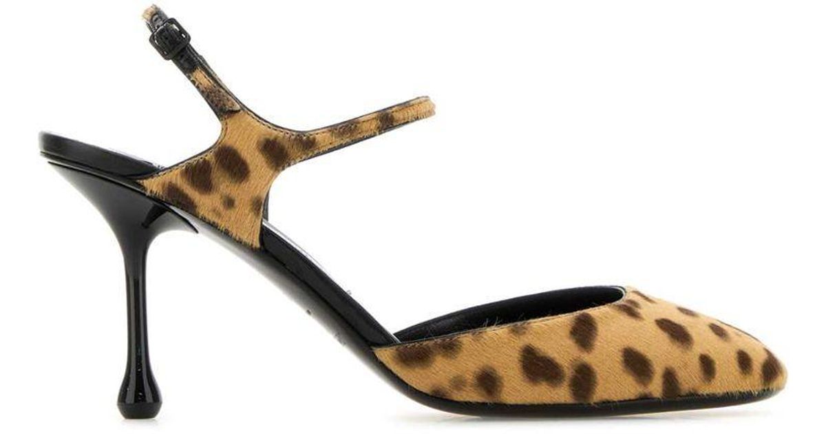 Jimmy Choo 'Pixie' Pumps With High Sculpted Heel And All-Over Leopard ...