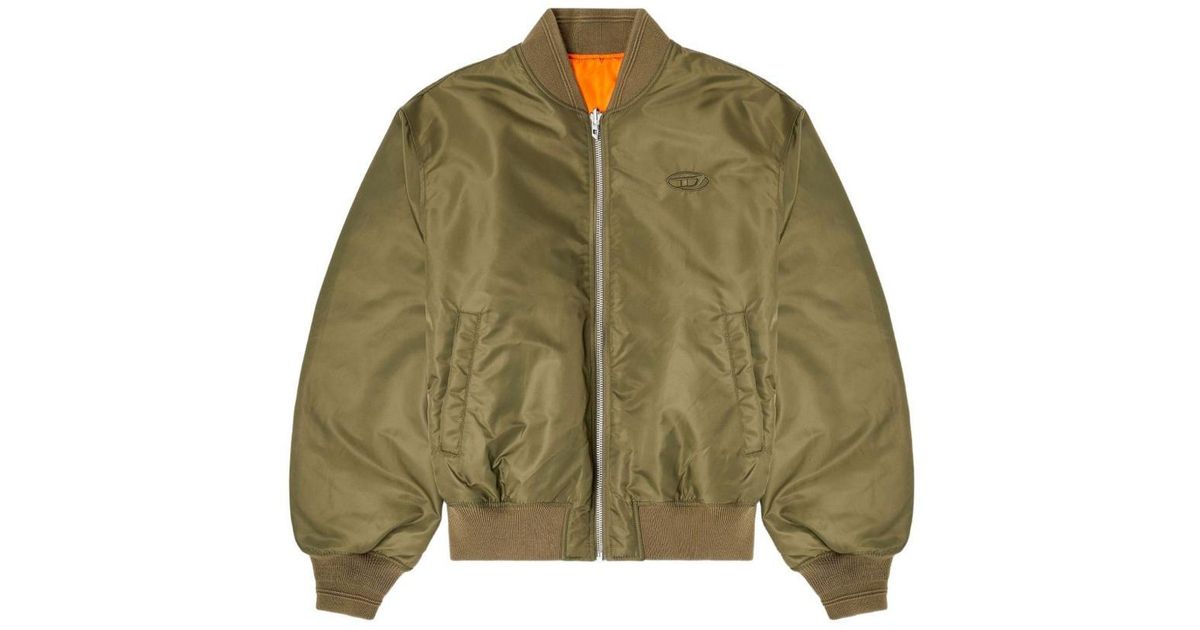 DIESEL W-Type-D1 Jacket in Green for Men | Lyst UK