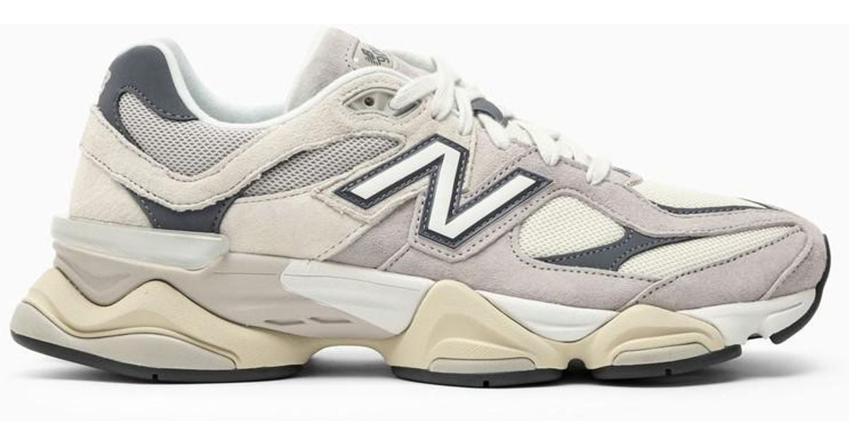 New Balance Low 9060 Light/ Sneakers in White for Men | Lyst