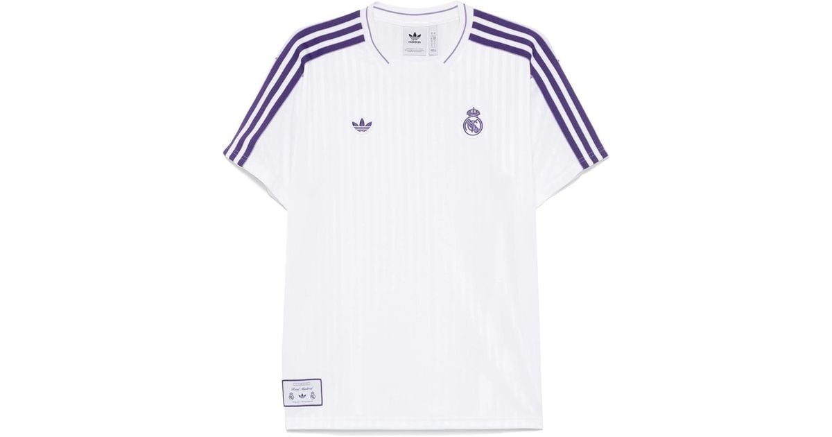 adidas Originals Real Icon Jsy in White for Men | Lyst