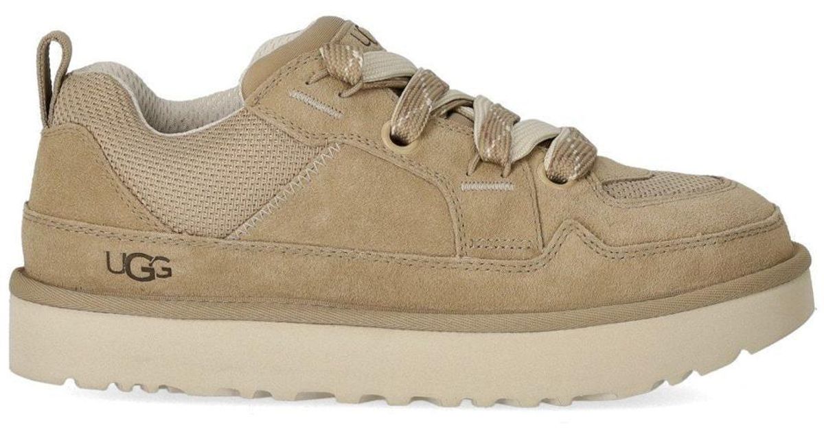 UGG Lo Lowmel Mustard Seed Sneaker in Brown for Men | Lyst UK