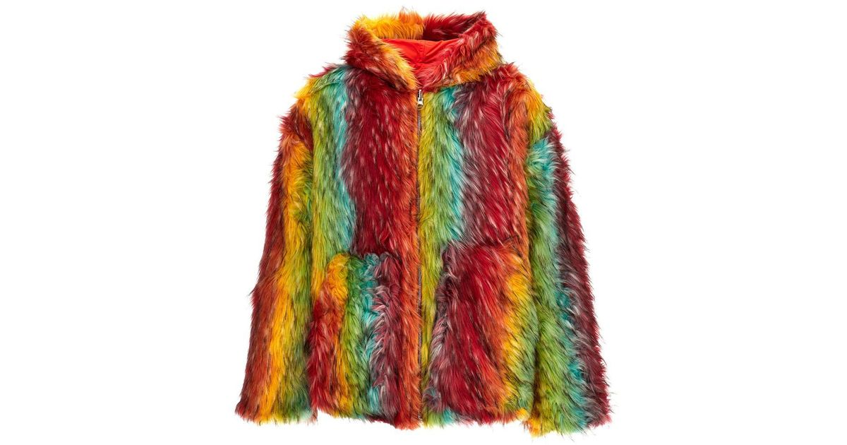 Bluemarble Reversible Hooded Jacket in Red for Men | Lyst