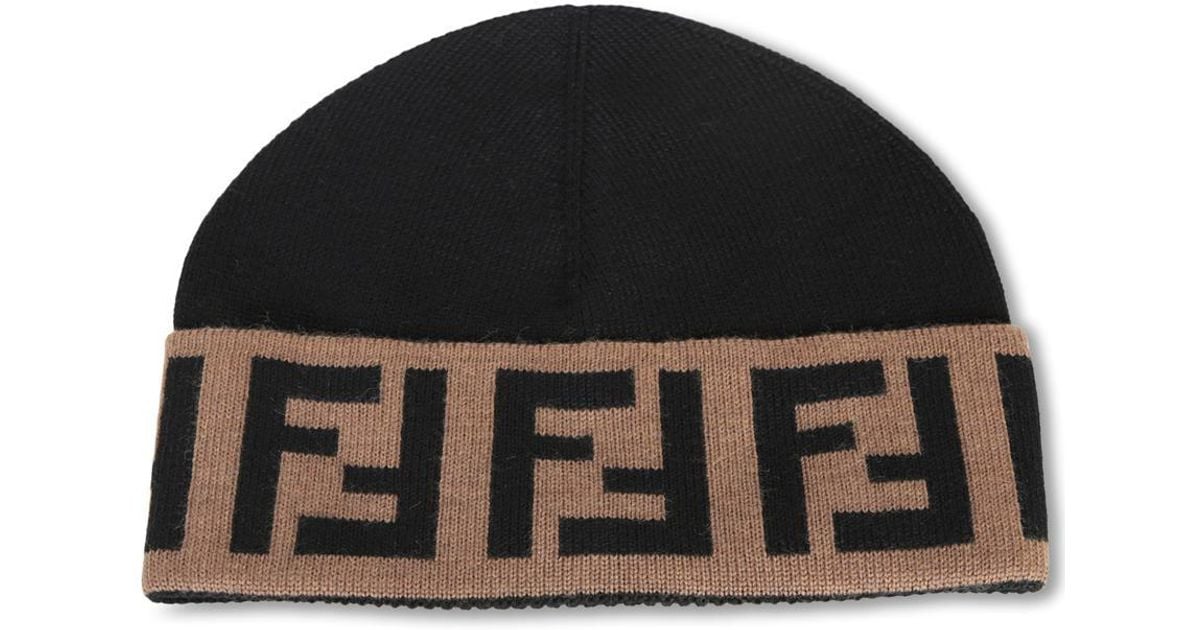 Fendi Hats in Black for Men | Lyst UK