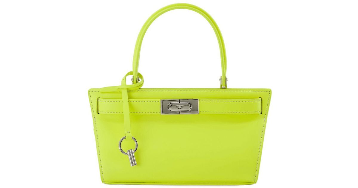 Tory Burch Petite Lee Radziwill Cat Eye Bag in Yellow | Lyst