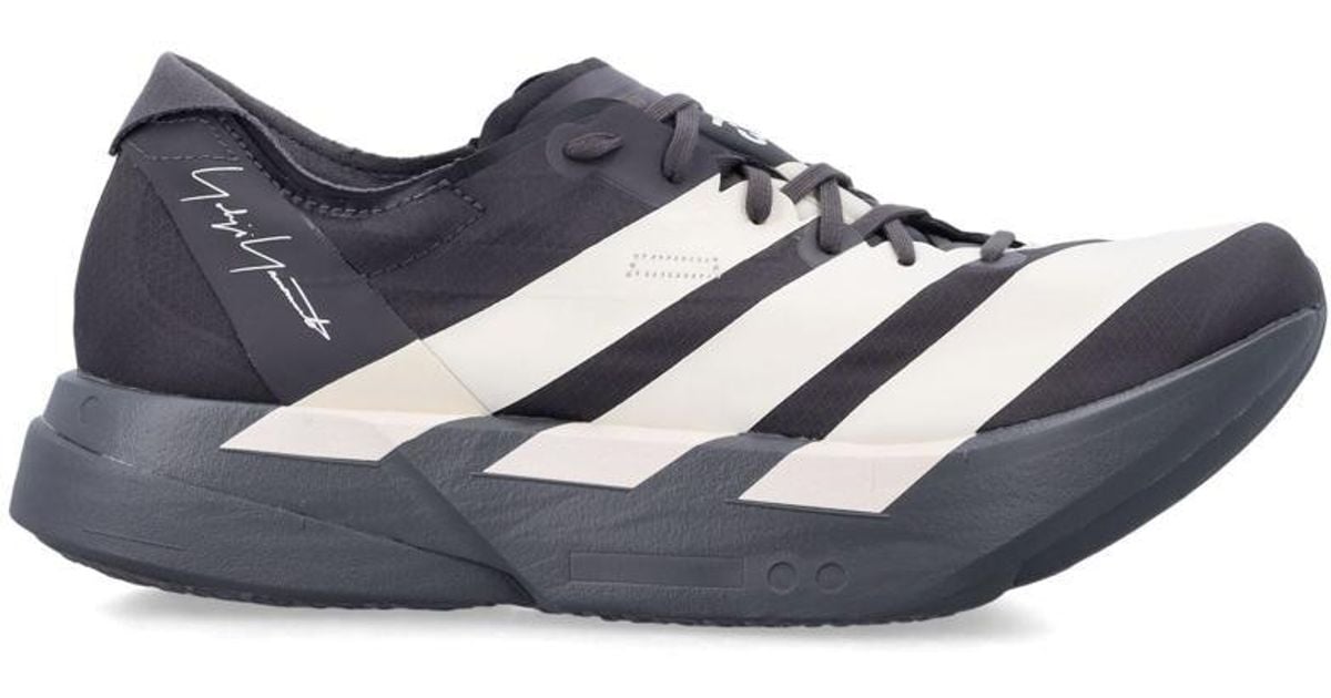 Y-3 Adios Pro 4 Black Sneakers in Blue | Lyst UK