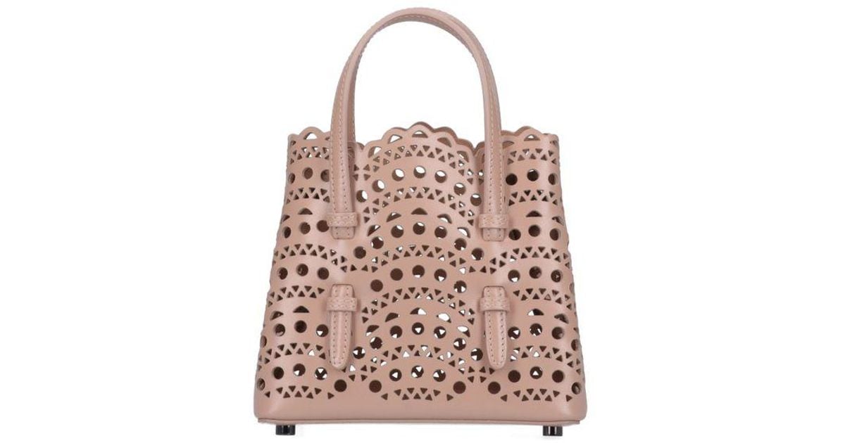 Alaïa Alaia Bags in Pink | Lyst