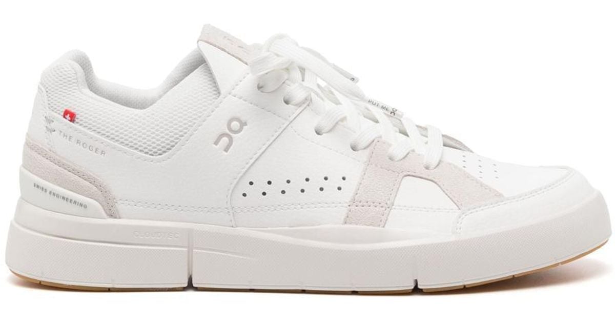 On Shoes The Roger Clubhouse Shoes in White for Men | Lyst