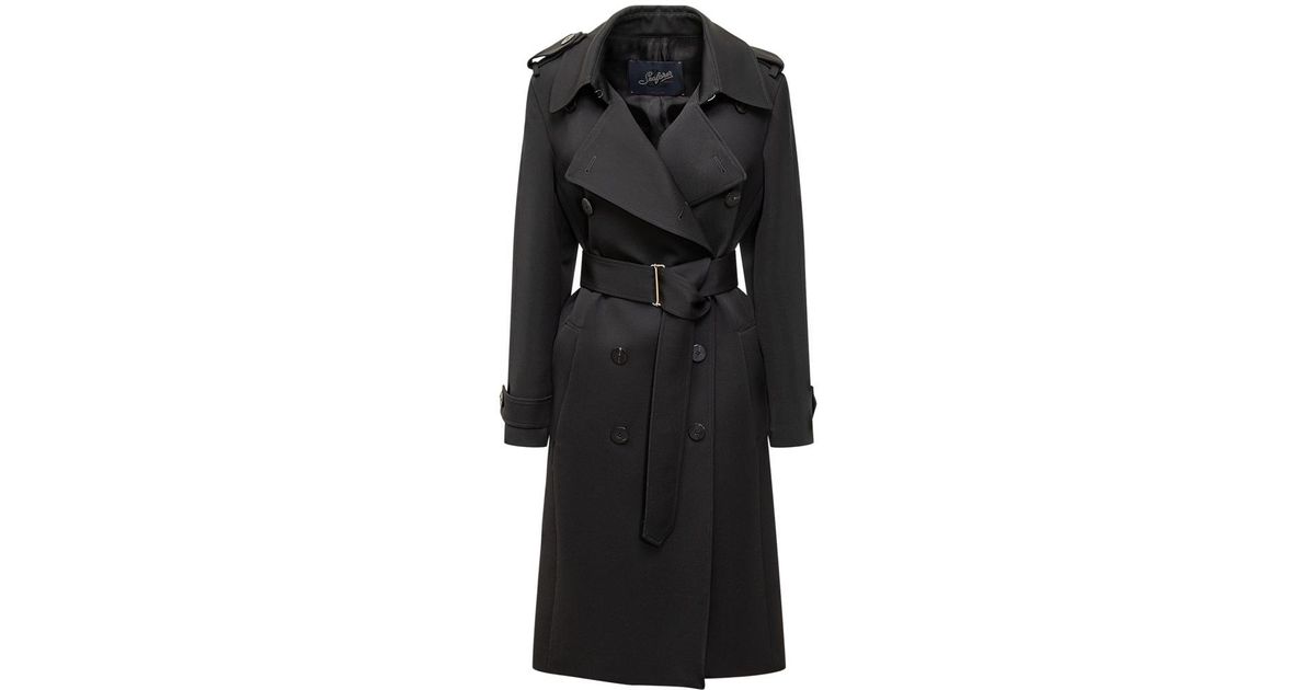The Seafarer London Coat in Black | Lyst