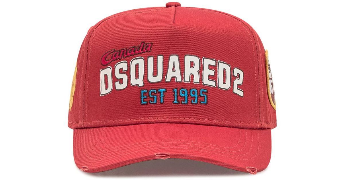 DSquared² Hat in Red for Men | Lyst UK