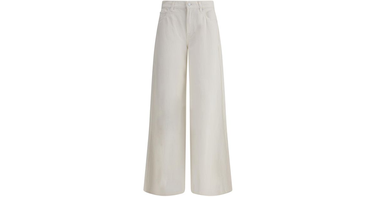 7FOR Willow Pants in White | Lyst