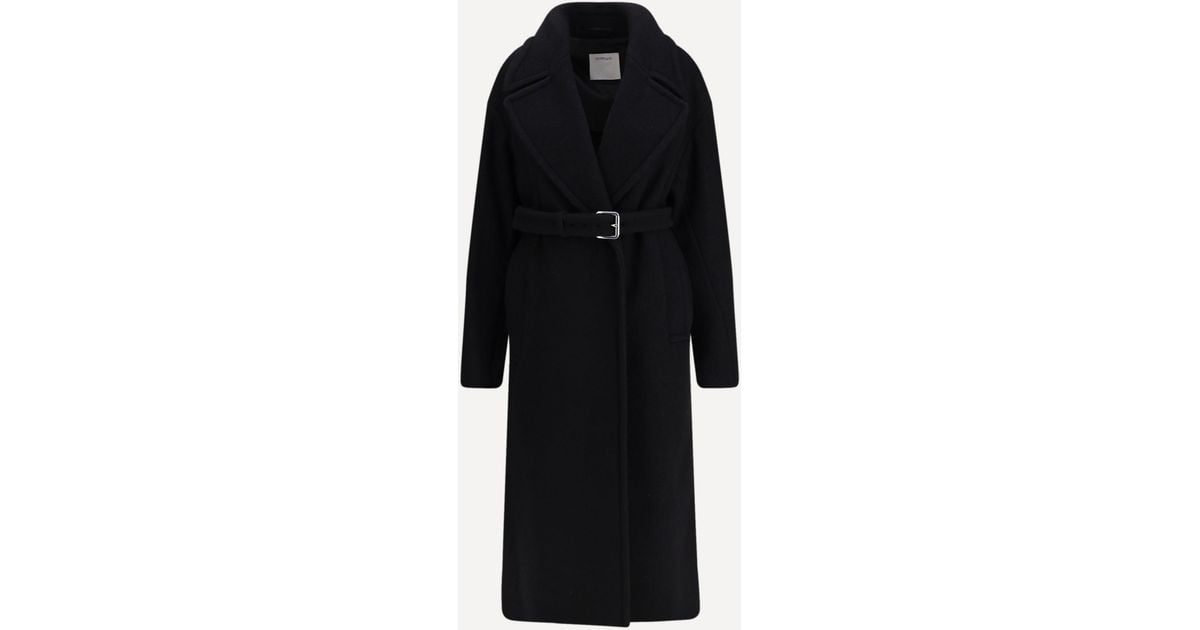 Max Mara Zebra Coat Double-Faced Pure Wool in Black | Lyst UK