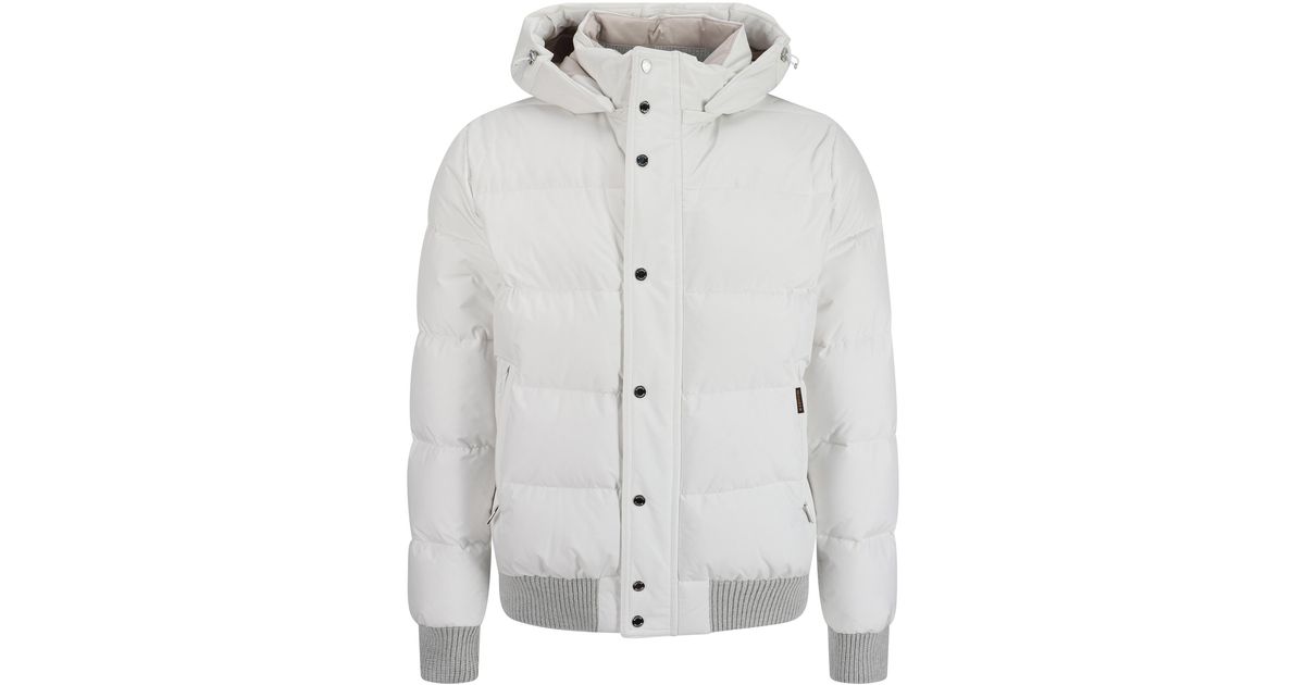Moorer Coven-stp Down Jacket in Gray for Men | Lyst