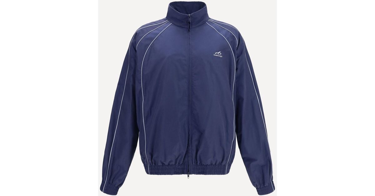 Balenciaga Bodys Tracksuit Jacket in Blue for Men | Lyst UK
