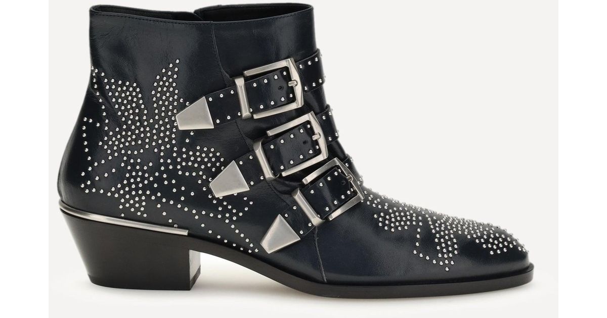 Chloé Susan Boots in Black | Lyst