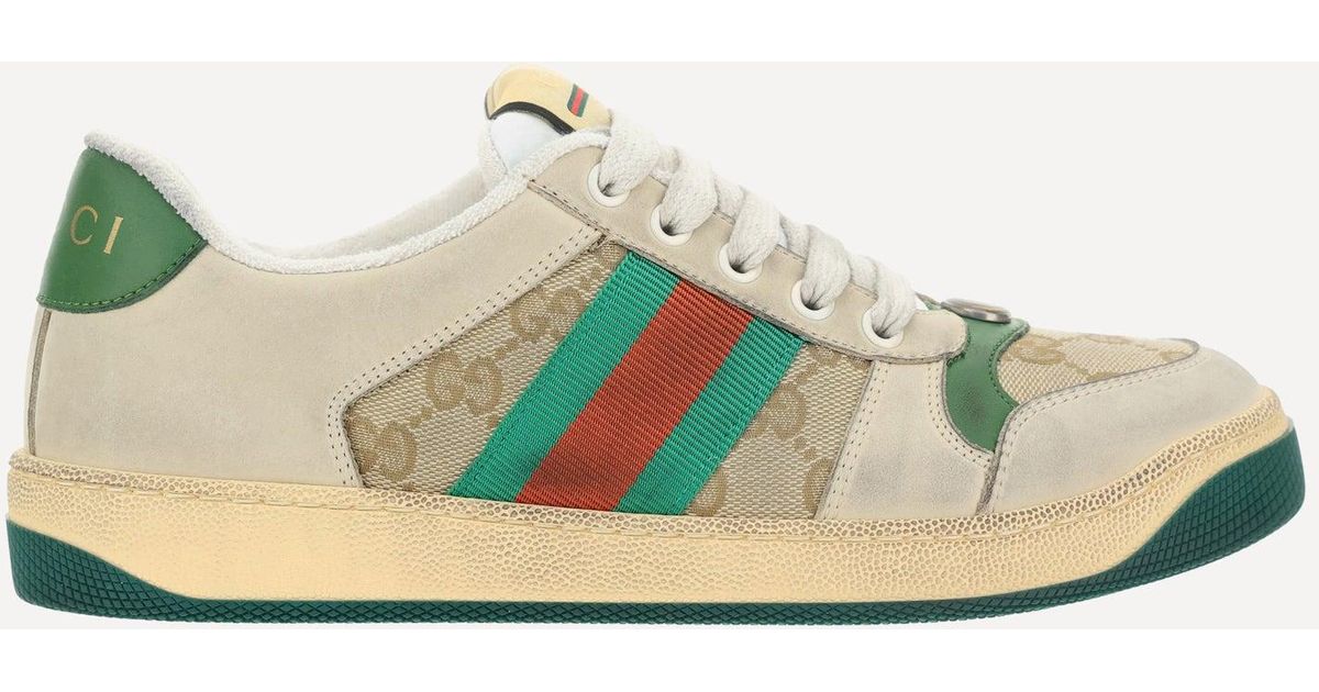 Gucci Sneakers in Green | Lyst