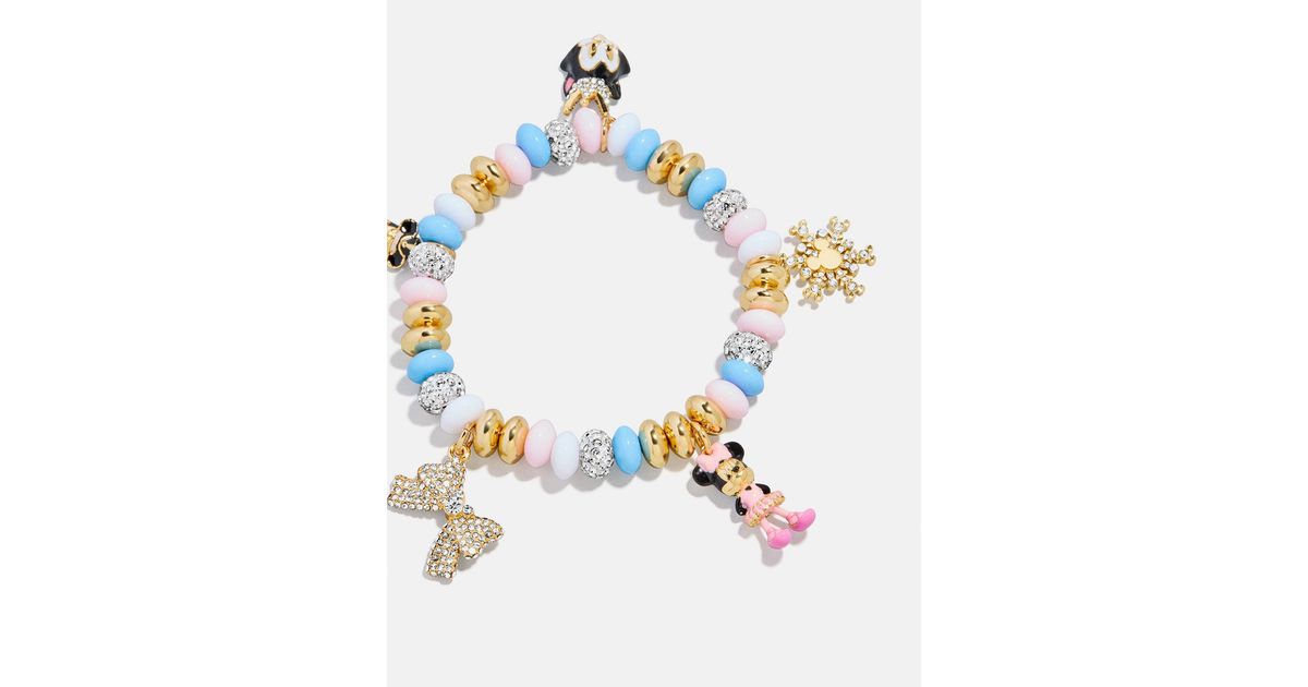 BaubleBar Disney Mickey Mouse & Minnie Mouse Nutcracker Charm Bracelet ...