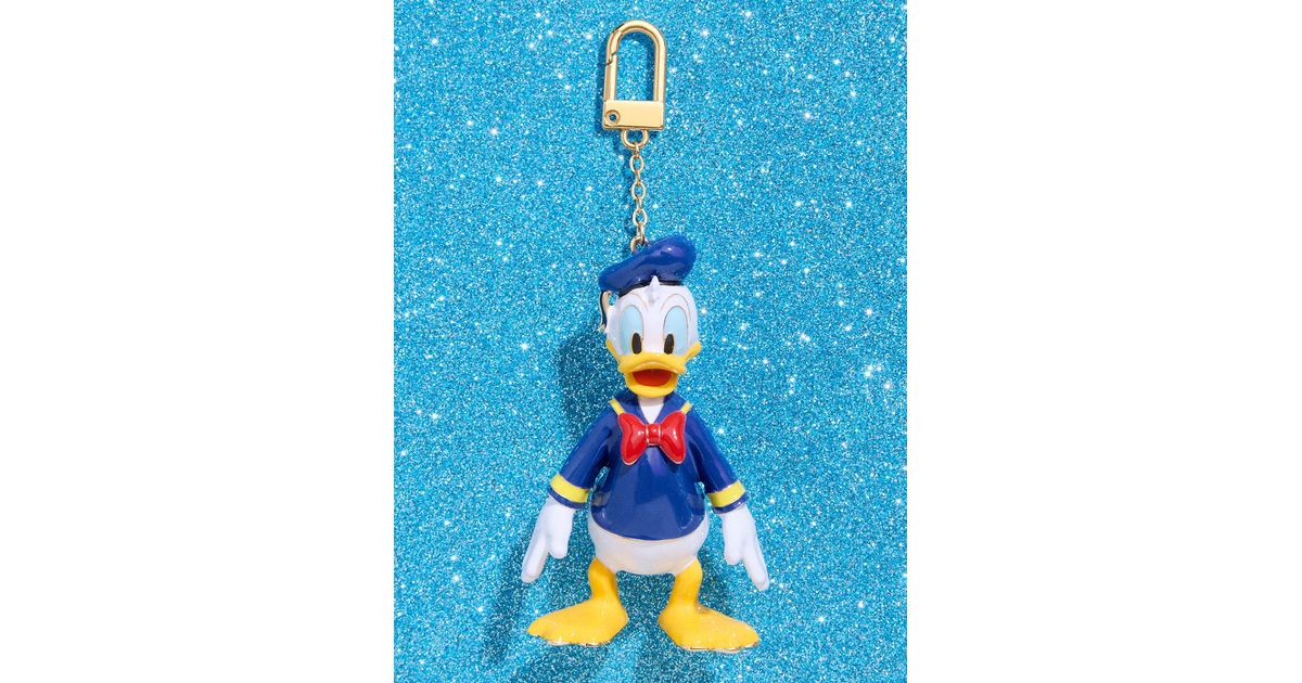 BaubleBar Disney Donald Duck Enamel Bag Charm in Blue | Lyst