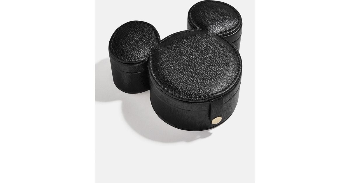 BaubleBar Mickey Mouse Disney Metallic Storage Case in Pink | Lyst