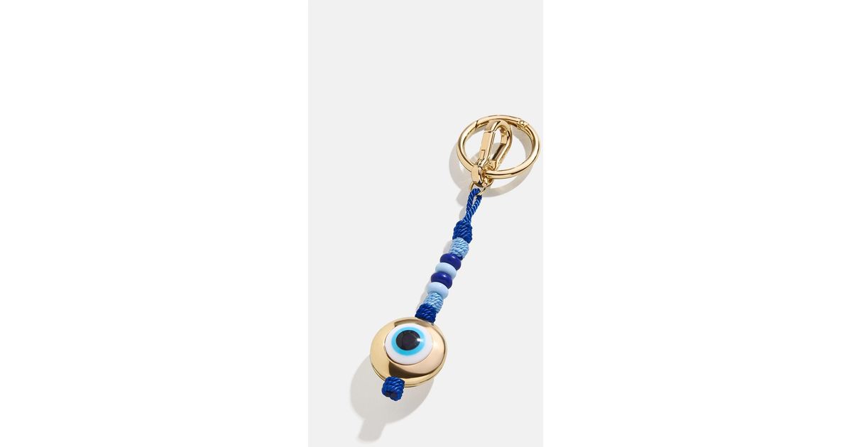 BaubleBar Eyes Off Envy Bag Charm in White | Lyst