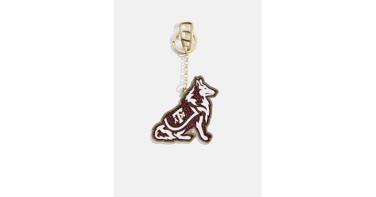 BaubleBar Texas A&m University University Keychain in White | Lyst