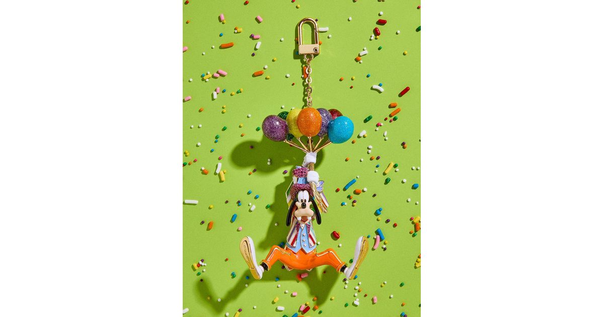 BaubleBar Disney Goofy Celebration 3d Bag Charm in Green | Lyst