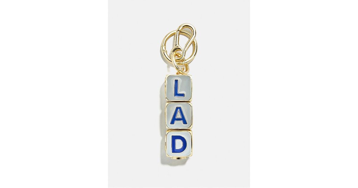 BaubleBar Mlb Los Angeles Dodgers Keychain in Blue | Lyst