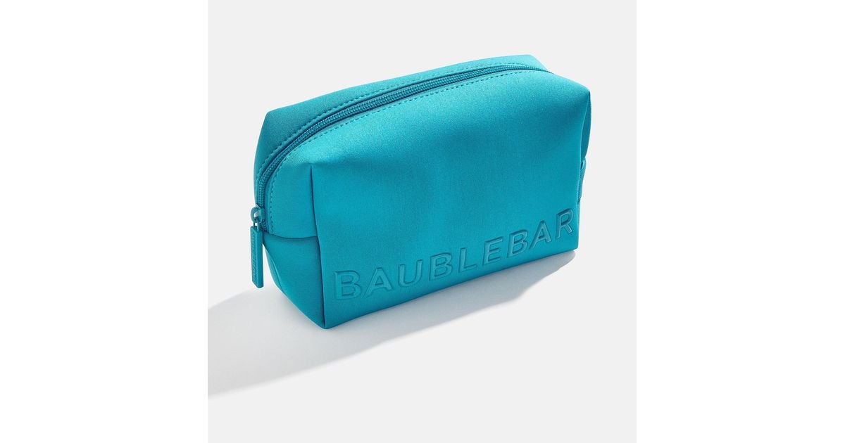 BaubleBar Take It Away Storage Pouch in Blue | Lyst