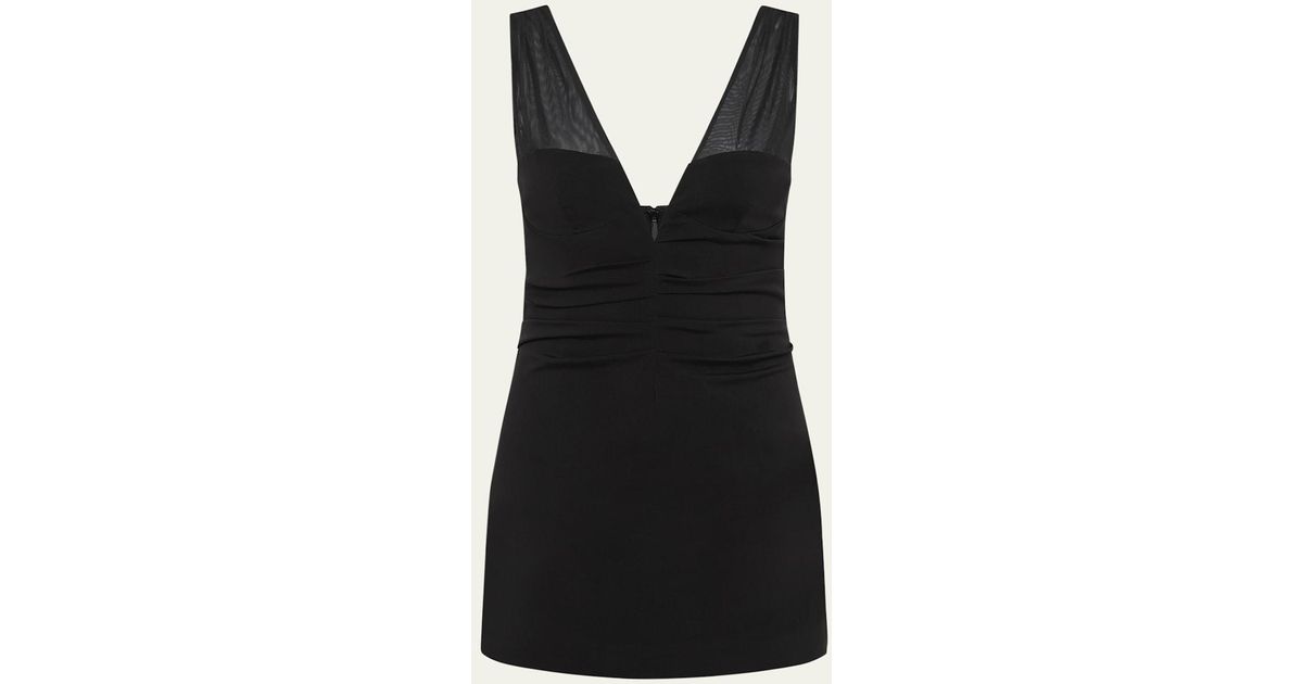 SIR. Florent Mini Dress in Black | Lyst