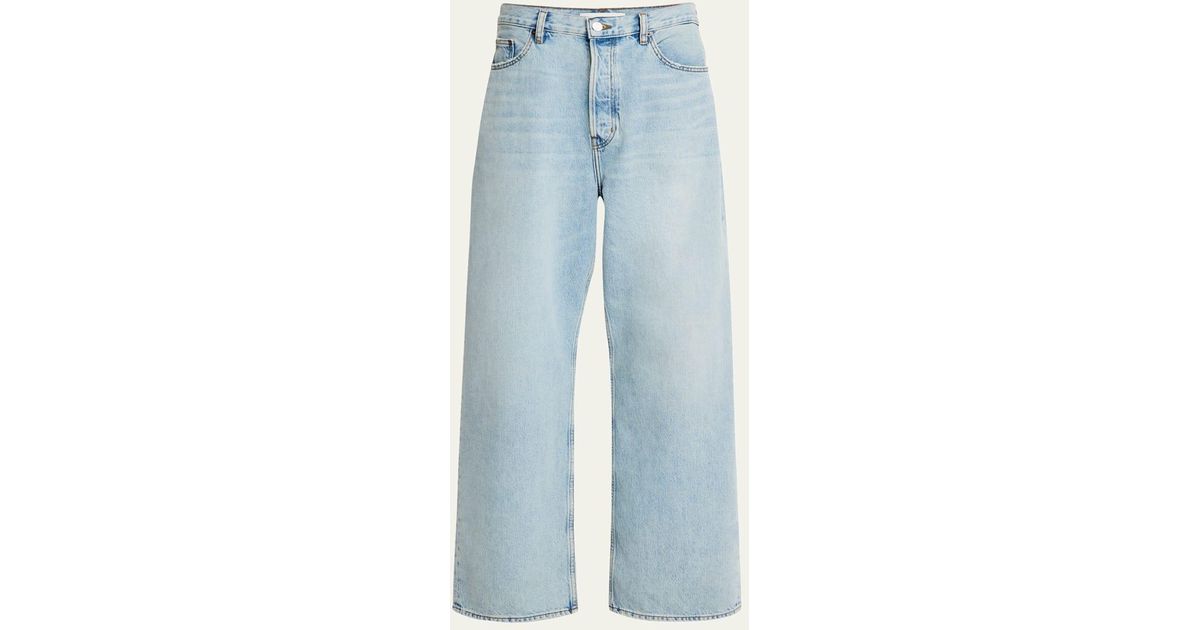 FRAME x Ritz Paris X Ritz Paris Baggy Jeans in Blue for Men | Lyst