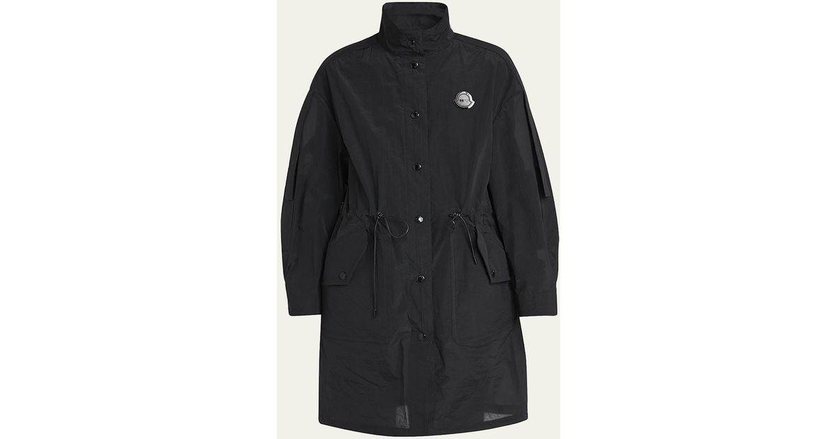 Moncler Genius X Ee72 By Edward Enninful Prapiroon Parka in Black | Lyst