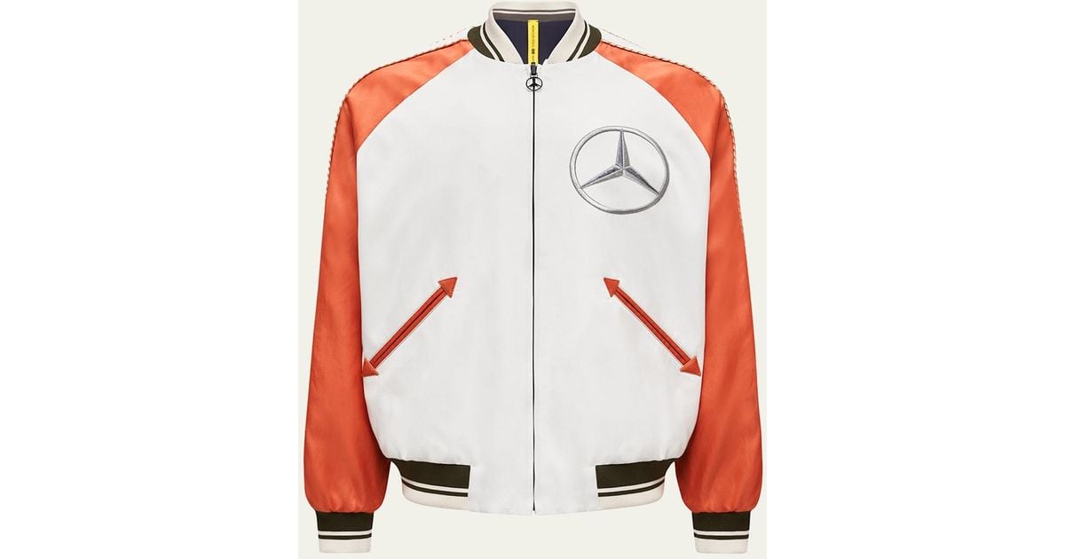 Moncler Genius X Mercedes-Benz By Nigo Satet Bomber Jacket in Red for ...