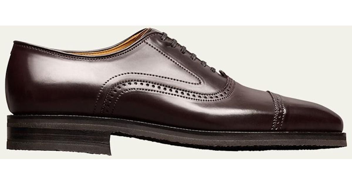 Allen Edmonds Reserve Morgan Shell Cordovan Leather Oxford Shoes in ...