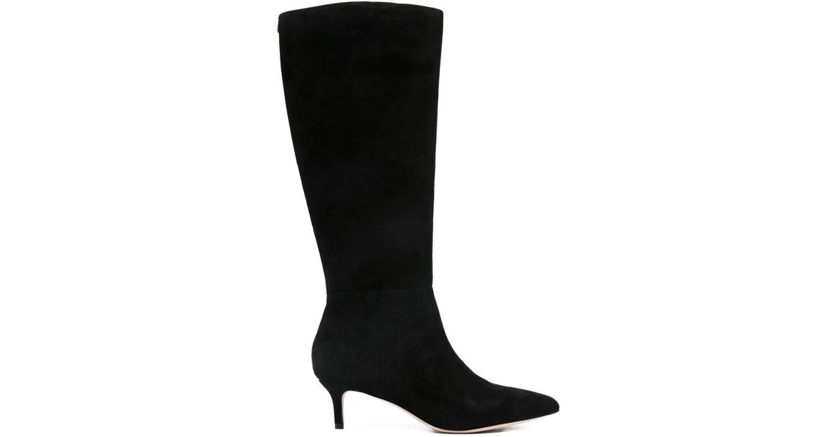 Ralph Lauren 'Mckay' Tall Boots in Black | Lyst UK