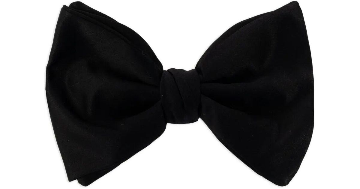 Giorgio Armani Classic Papillon in Black for Men | Lyst UK