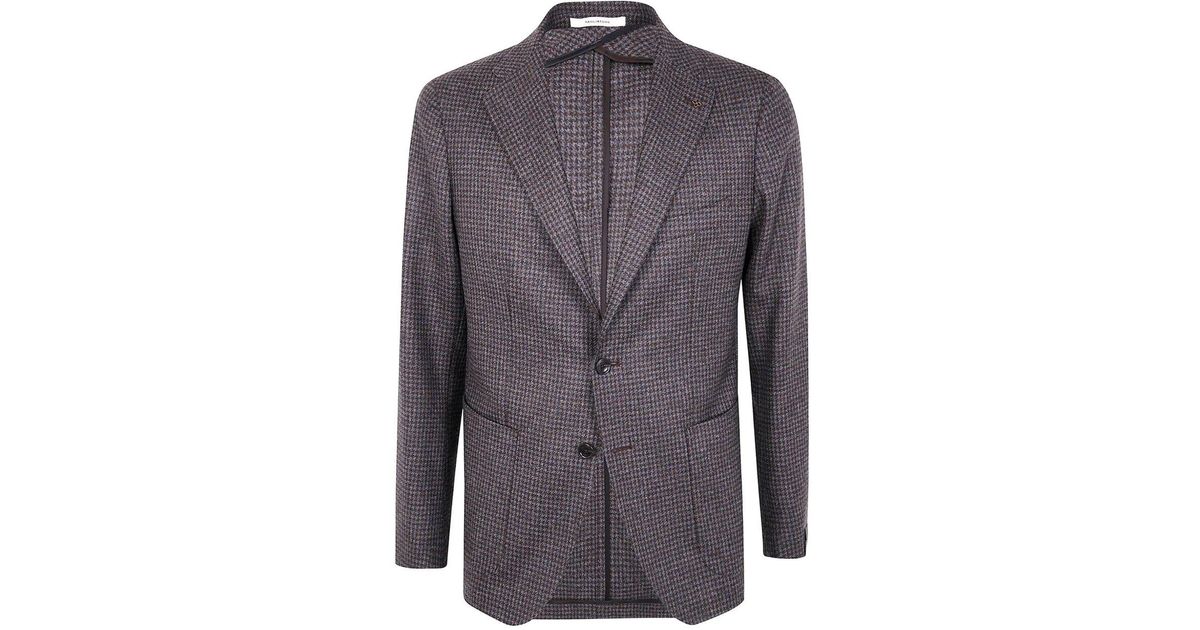Tagliatore Jacket in Blue for Men | Lyst UK